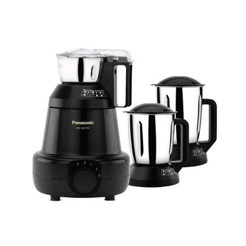 Panasonic MX-GE3750 3 Jars Black Mixer Grinder