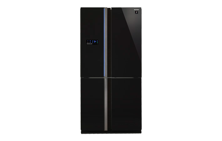 Sharp 678 Ltr. (SJ FS85V BK5) Non-Frost French Door Refrigerator